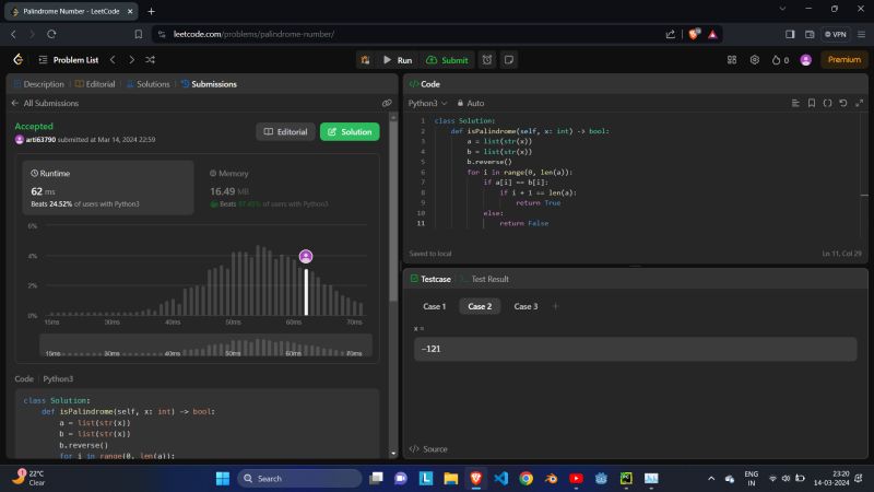 #leetcode #python #coding #problemsolving #achievementunlocked | rahul ... #leetcode #python #coding #problemsolving #achievementunlocked | rahul ...