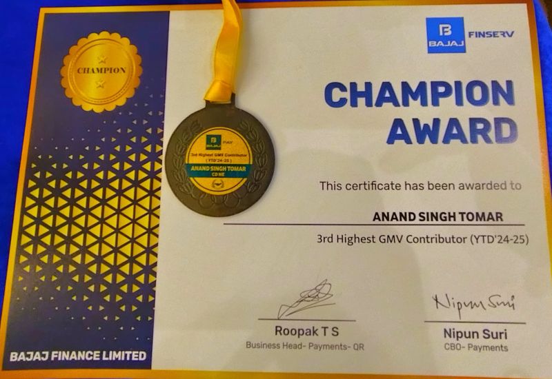 Anand Pratap Singh Tomar on LinkedIn: #bajajfinance Anand Pratap Singh Tomar on LinkedIn: #bajajfinance