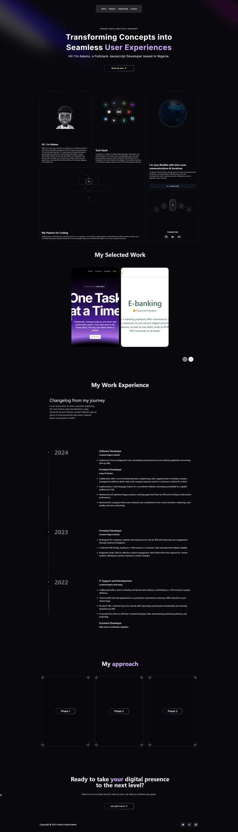 Adams Abdulmaleek on LinkedIn: #nextjs #typescript #shadcn #sanitycms # ... Adams Abdulmaleek on LinkedIn: #nextjs #typescript #shadcn #sanitycms # ...