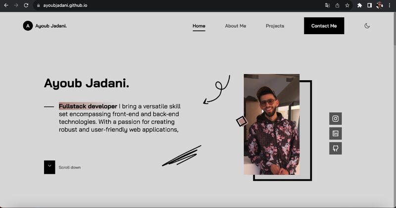 Ayoub Jadani on LinkedIn: #webdevelopment #personalwebsite #html #css # ... Ayoub Jadani on LinkedIn: #webdevelopment #personalwebsite #html #css # ...