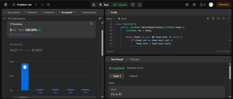 #100daysofleetcode #leetcode #100daysofcode #java #linkedlists ... #100daysofleetcode #leetcode #100daysofcode #java #linkedlists ...