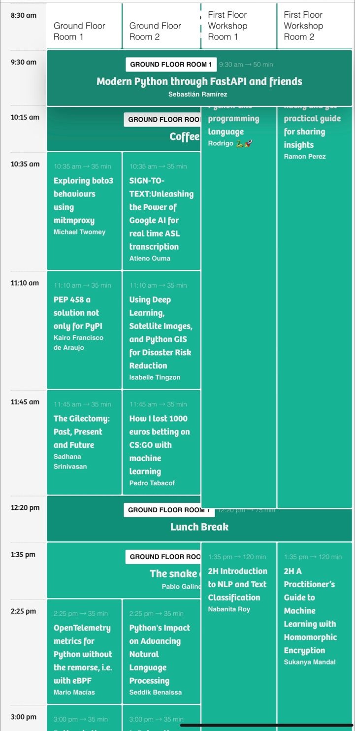 Gerard Keating on LinkedIn: #pyconie #pycon #python Gerard Keating on LinkedIn: #pyconie #pycon #python