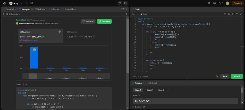 Bimochan Bhattarai on LinkedIn: #leetcode #codingchallenge #day6 # ... Bimochan Bhattarai on LinkedIn: #leetcode #codingchallenge #day6 # ...