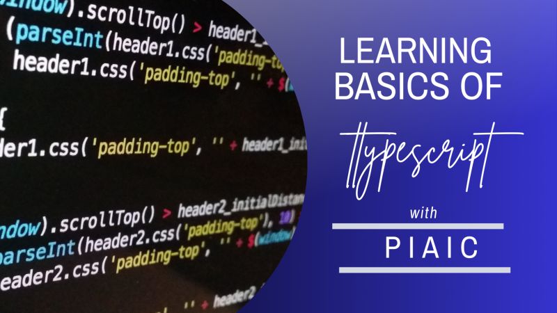 Aamna Imran on LinkedIn: #typescript #piaic #codingjourney # ... Aamna Imran on LinkedIn: #typescript #piaic #codingjourney # ...