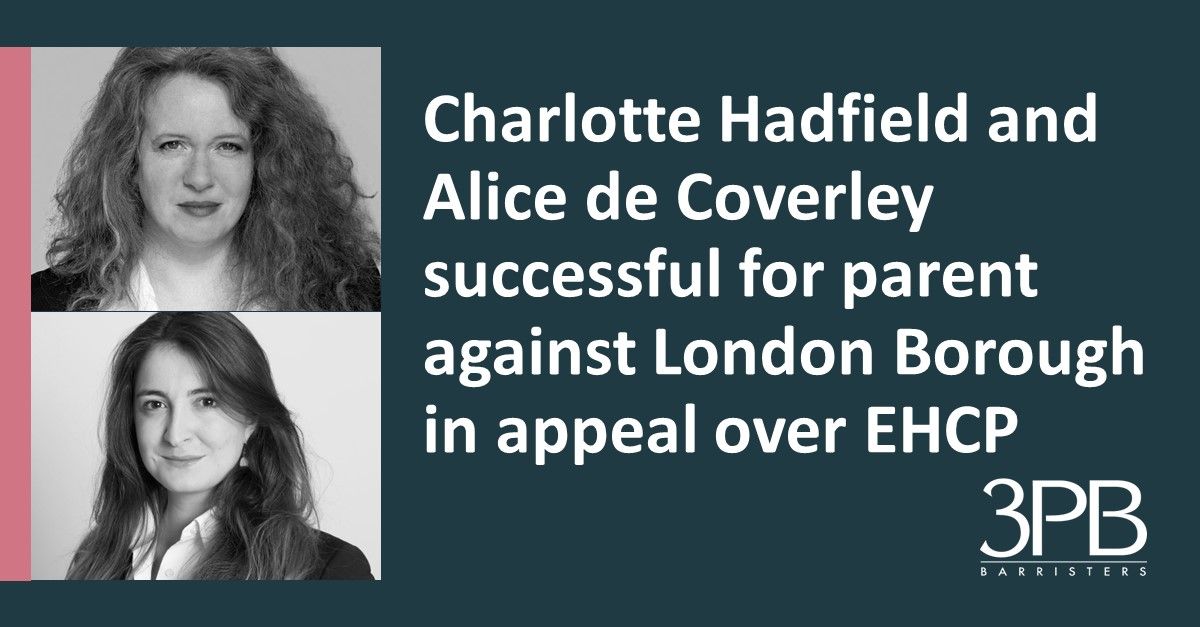 3PB Barristers on LinkedIn: Charlotte Hadfield and Alice de Coverley ... 3PB Barristers on LinkedIn: Charlotte Hadfield and Alice de Coverley ...