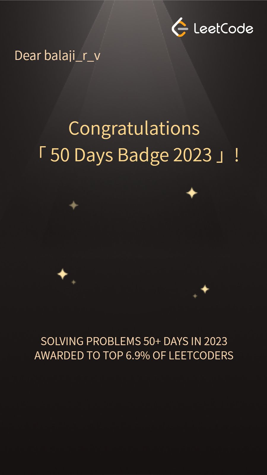 Balaji Ramini Venkatesh on LinkedIn: #leetcodechallenge #leetcodestreak ... Balaji Ramini Venkatesh on LinkedIn: #leetcodechallenge #leetcodestreak ...