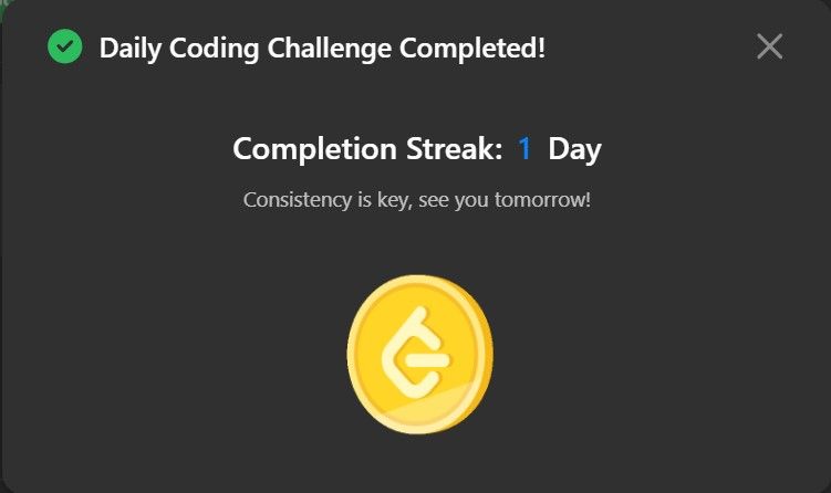 Akshay Mudshinge on LinkedIn: #leetcode #leetcode #codingjourney Akshay Mudshinge on LinkedIn: #leetcode #leetcode #codingjourney