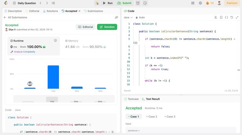 Diya V on LinkedIn: #leetcode #codingchallenge #100daysofcode Diya V on LinkedIn: #leetcode #codingchallenge #100daysofcode