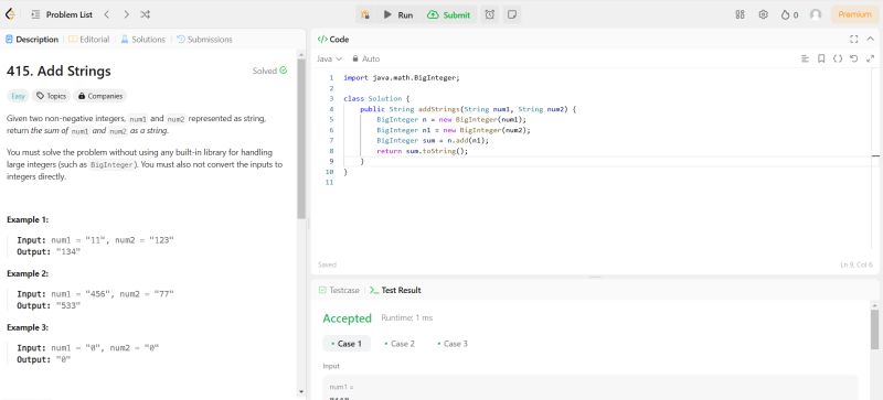 Tarun Sharma on LinkedIn: #day6 #java #coding #algorithms #leetcode Tarun Sharma on LinkedIn: #day6 #java #coding #algorithms #leetcode
