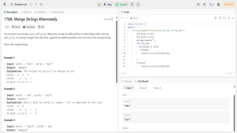 Mahima Choudhari on LinkedIn: #day1 #leetcode50day #problemsolving # ... Mahima Choudhari on LinkedIn: #day1 #leetcode50day #problemsolving # ...