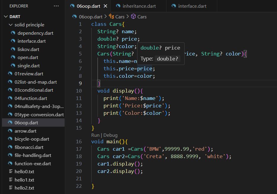 Anish Baniya on LinkedIn: #oop #dart #flutter #solidprinciple # ... Anish Baniya on LinkedIn: #oop #dart #flutter #solidprinciple # ...