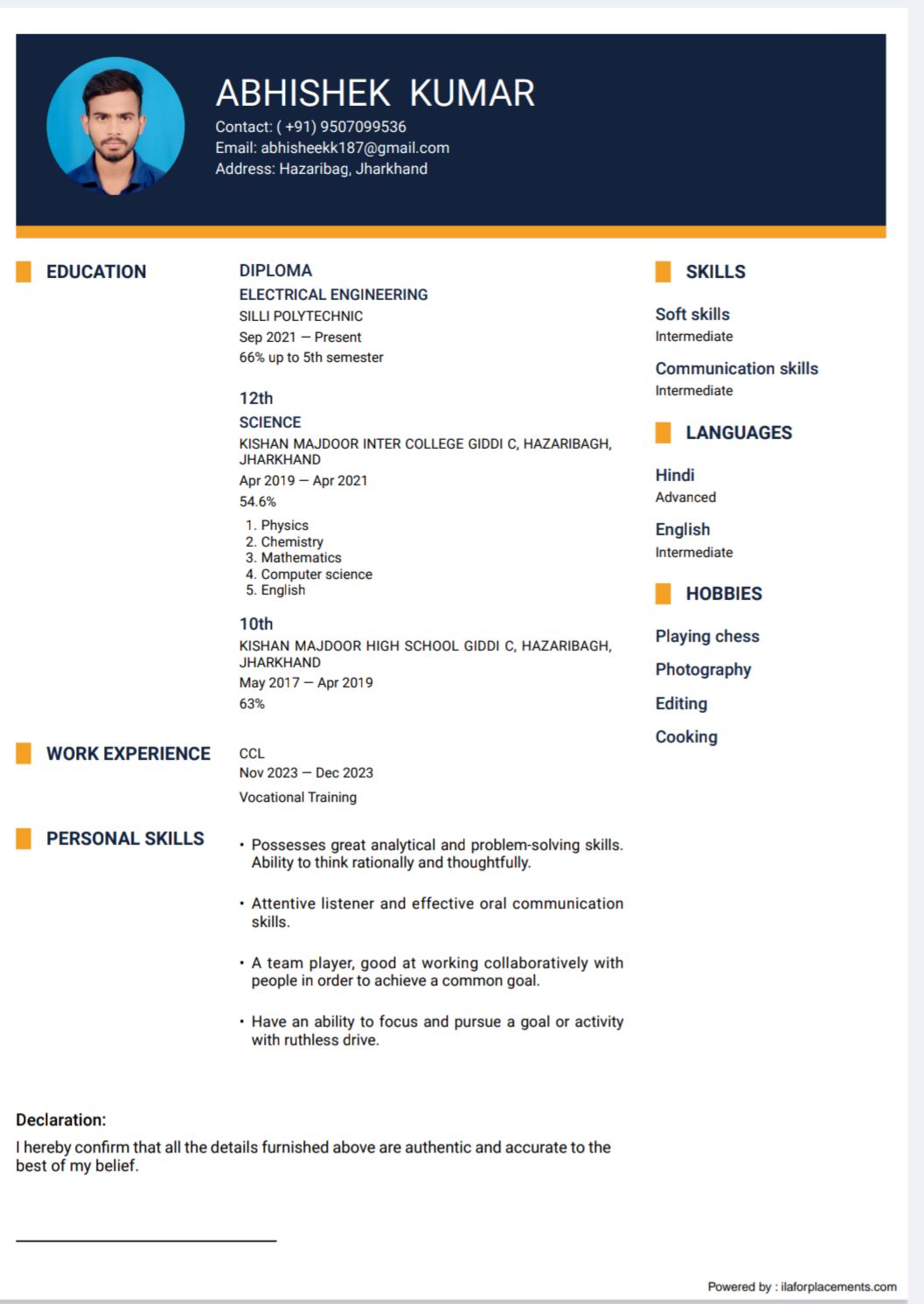 ABHISHEK KUMAR on LinkedIn: I need job . I have done diploma in ... ABHISHEK KUMAR on LinkedIn: I need job . I have done diploma in ...