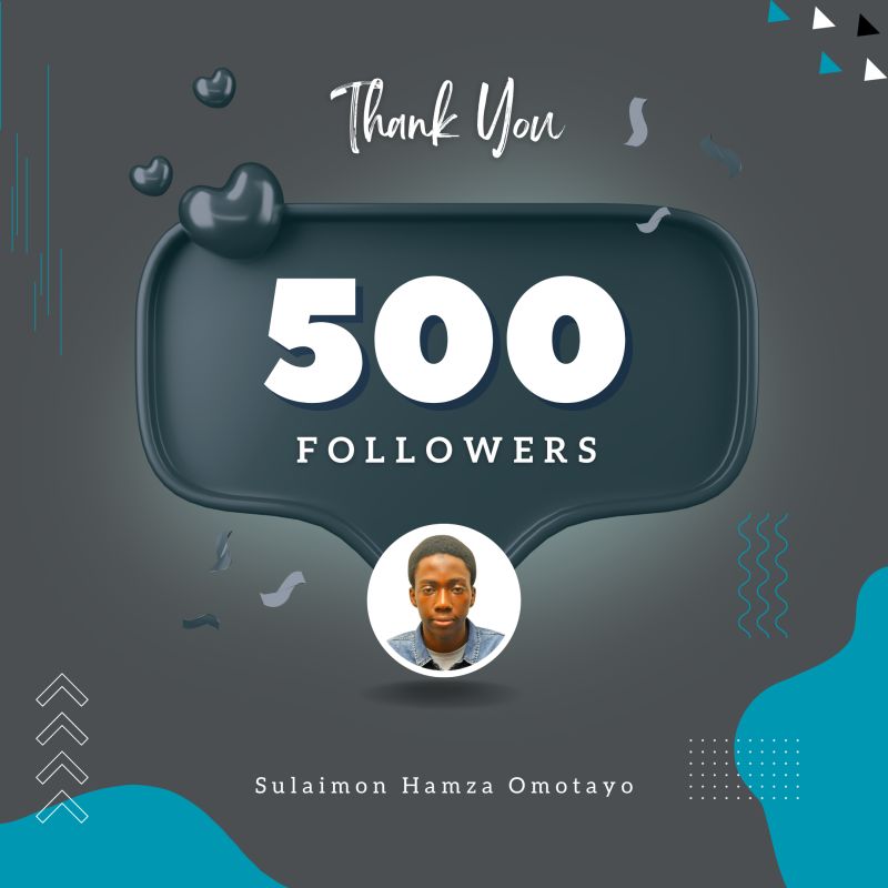 Sulaimon Hamza Omotayo on LinkedIn: #productivity | 49 comments Sulaimon Hamza Omotayo on LinkedIn: #productivity | 49 comments