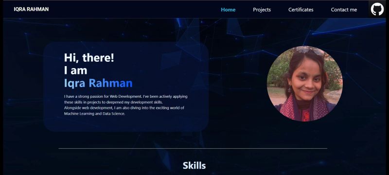 Iqra Rahman on LinkedIn: #webdevelopment #portfolio #techjourney Iqra Rahman on LinkedIn: #webdevelopment #portfolio #techjourney