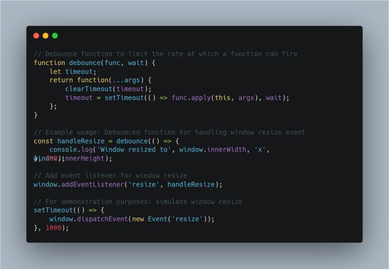 Anand Pandey on LinkedIn: Debounce Function in Javascript In modern web ... Anand Pandey on LinkedIn: Debounce Function in Javascript In modern web ...