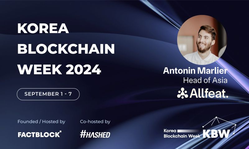 Antonin Marlier on LinkedIn: I'm excited to attend Korea Blockchain ... Antonin Marlier on LinkedIn: I'm excited to attend Korea Blockchain ...