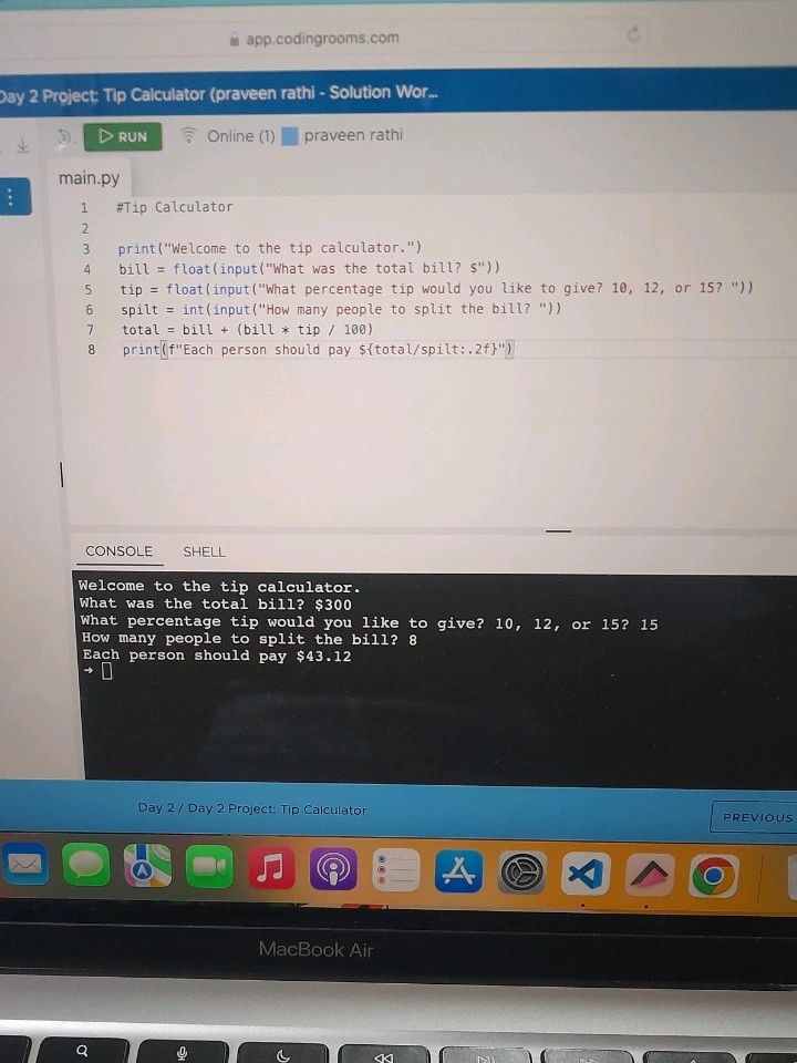 Praveen Rathi on LinkedIn: #100daysofcode #python #problemsolving Praveen Rathi on LinkedIn: #100daysofcode #python #problemsolving