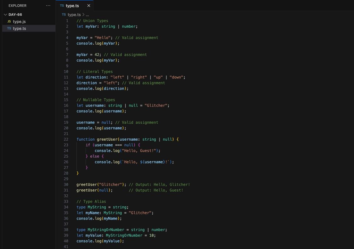 Rubi Abid on LinkedIn: #100daysofcode #typescript #javascript # ... Rubi Abid on LinkedIn: #100daysofcode #typescript #javascript # ...
