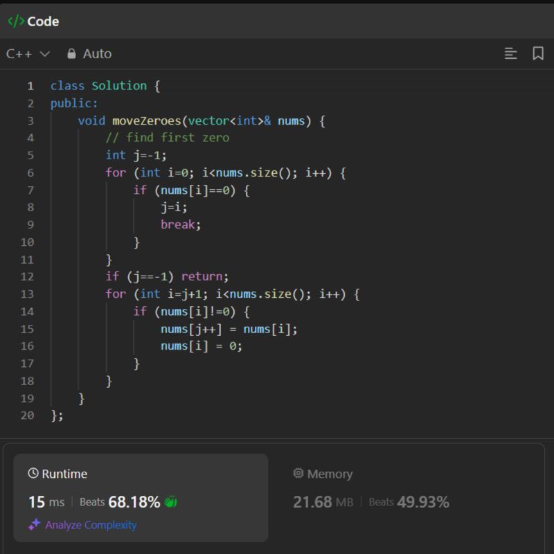 Day 47/100 #100DaysOfCode >> 283. | Parth Parmar posted on the topic ... Day 47/100 #100DaysOfCode >> 283. | Parth Parmar posted on the topic ...