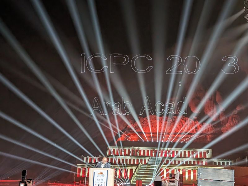Great World Finals ICPC programming contest closing ceremony in ... Great World Finals ICPC programming contest closing ceremony in ...