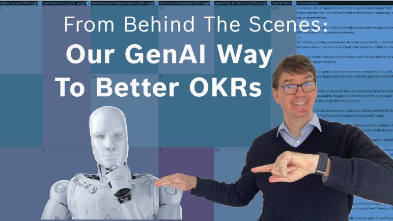 From Behind The Scenes: Our GenAI Way To Better OKRs 💡 Imagine being ... From Behind The Scenes: Our GenAI Way To Better OKRs 💡 Imagine being ...