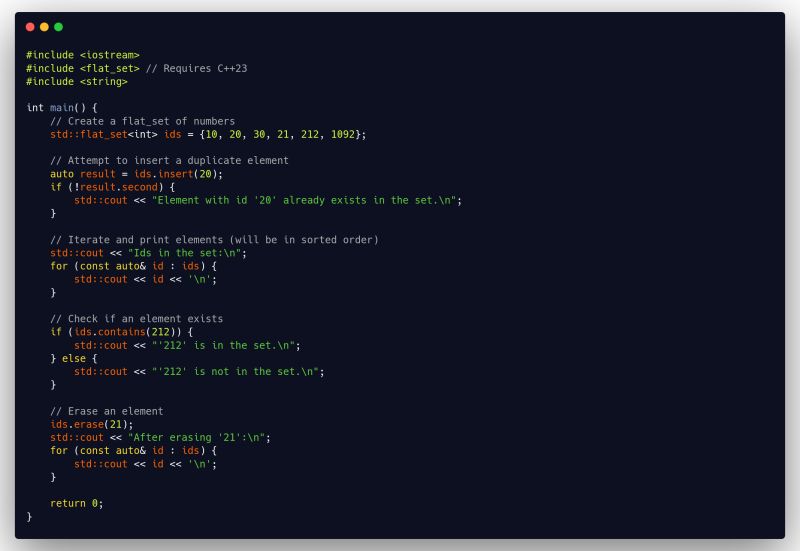 #cplusplus #stl #flatset #performance #memoryoptimization # ... #cplusplus #stl #flatset #performance #memoryoptimization # ...