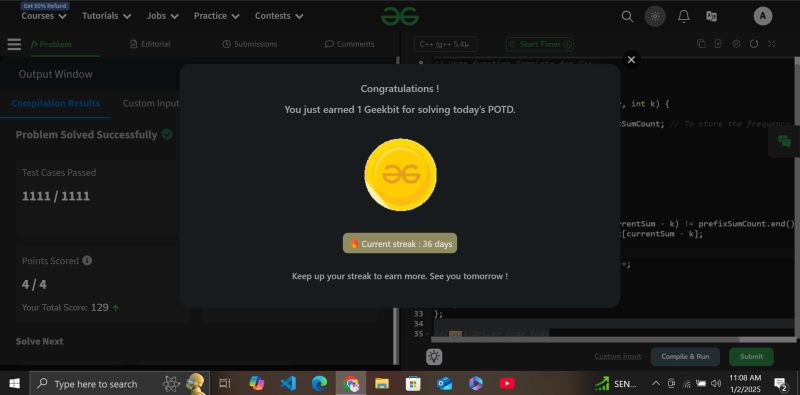 Abhishek Kumar on LinkedIn: #gfgchallenge #codingjourney # ... Abhishek Kumar on LinkedIn: #gfgchallenge #codingjourney # ...