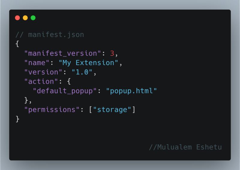Mulualem Eshetu on LinkedIn: #chromeextension #webdev #javascript Mulualem Eshetu on LinkedIn: #chromeextension #webdev #javascript