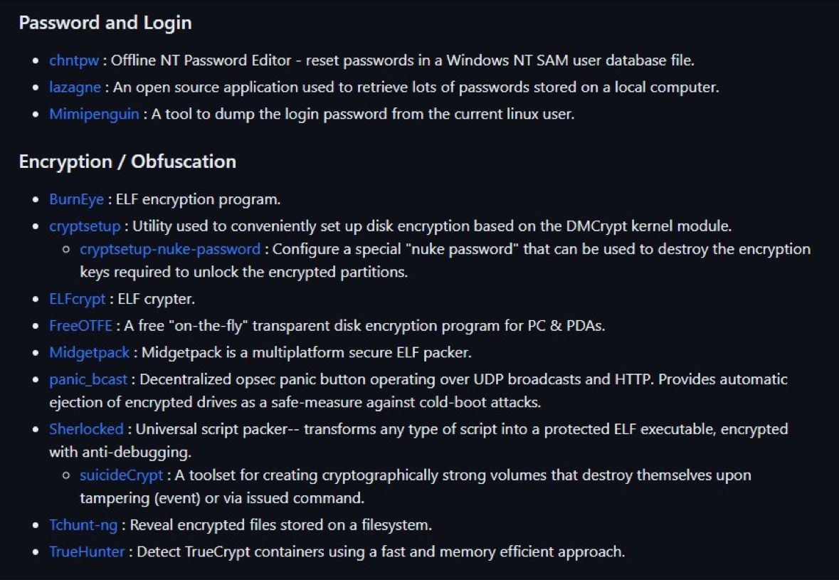 MRAIAGH KADER on LinkedIn: Awesome-anti-forensic Tools and packages ... MRAIAGH KADER on LinkedIn: Awesome-anti-forensic Tools and packages ...