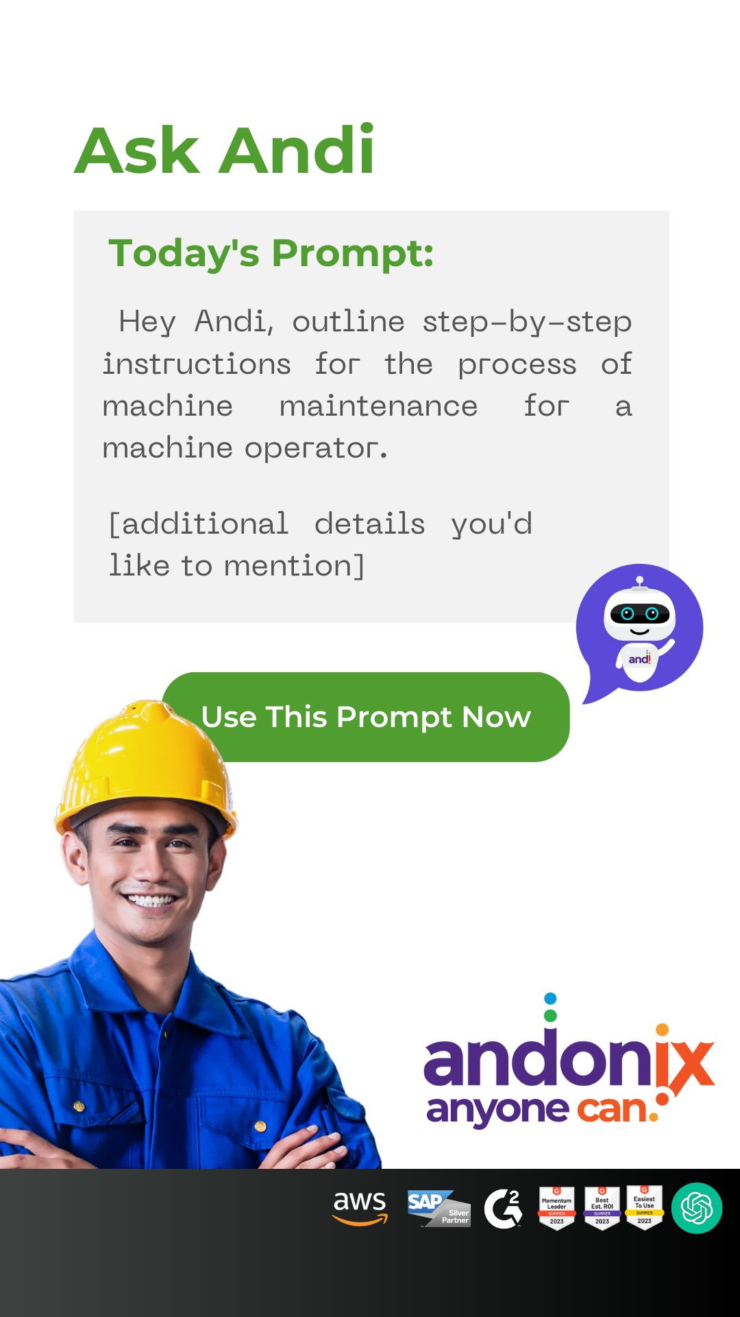 andonix.ai on LinkedIn: 🔔 Daily Prompt Alert! 🔔 Introducing Prompt #243 ... andonix.ai on LinkedIn: 🔔 Daily Prompt Alert! 🔔 Introducing Prompt #243 ...