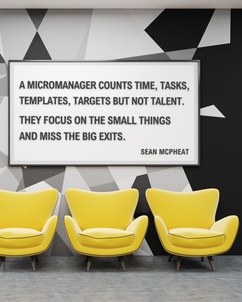 Sean McPheat on LinkedIn: Micromanagement is the quickest and most ... Sean McPheat on LinkedIn: Micromanagement is the quickest and most ...