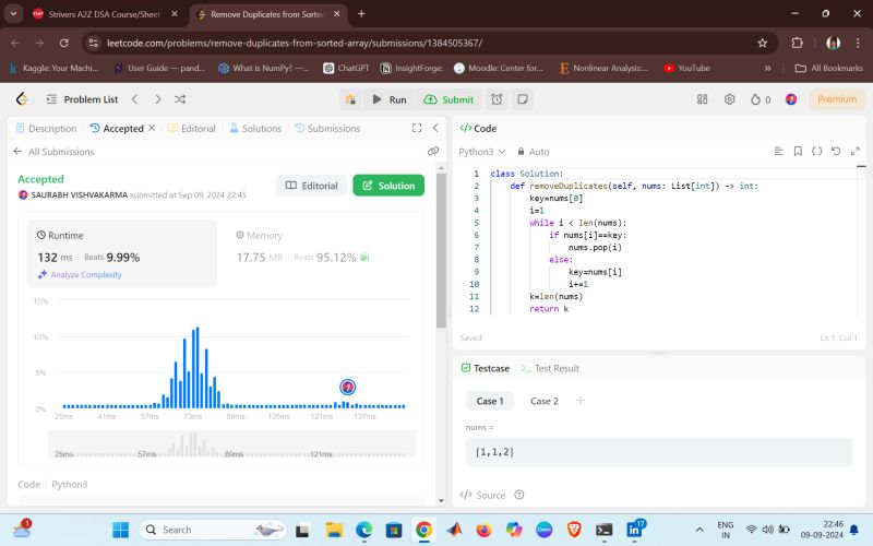 Saurabh Vishvakarma on LinkedIn: #100daysofproblemsolving #leetcode # ... Saurabh Vishvakarma on LinkedIn: #100daysofproblemsolving #leetcode # ...