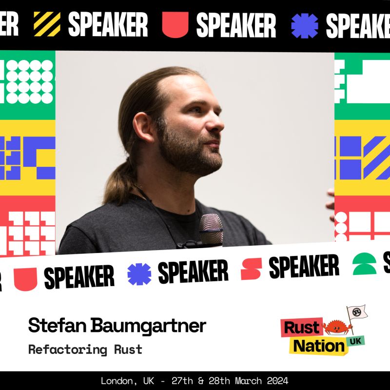 Stefan Baumgartner on LinkedIn: Looking forward to being at Rust Nation! ♥️ Stefan Baumgartner on LinkedIn: Looking forward to being at Rust Nation! ♥️