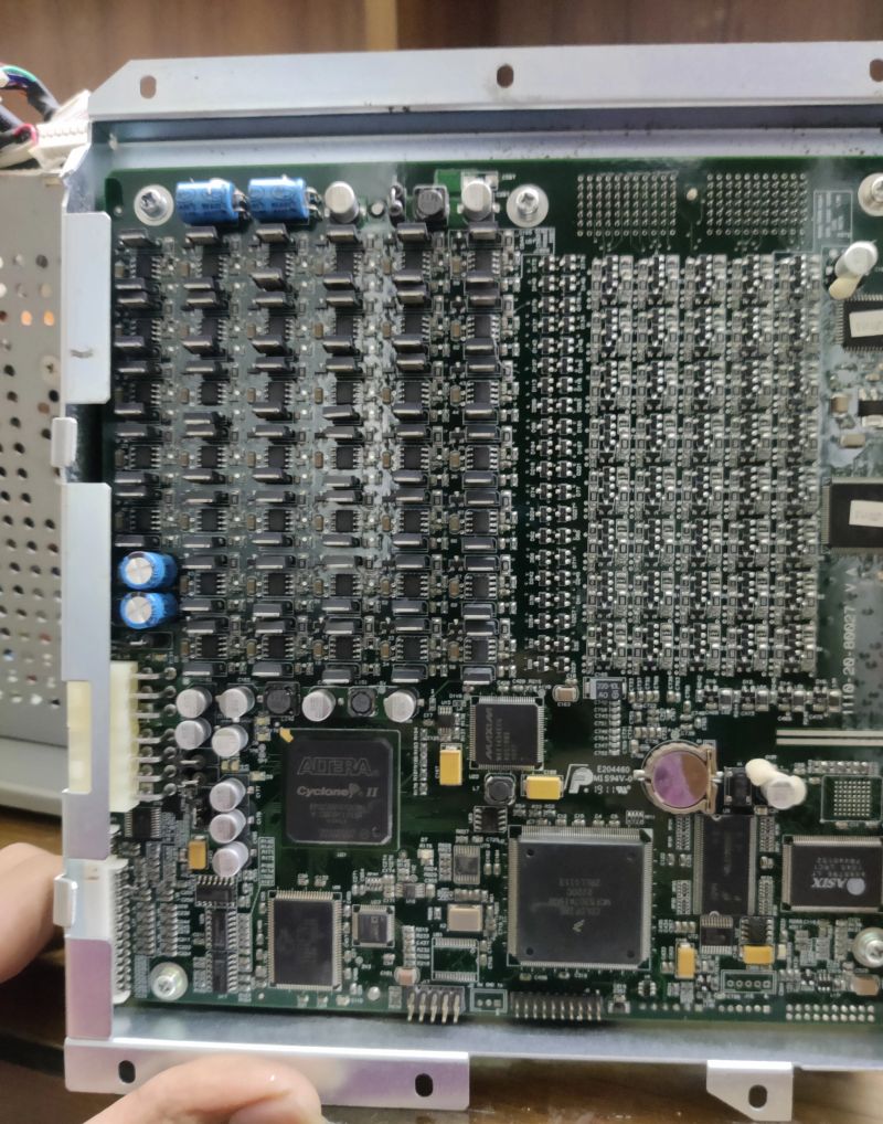 This is a old DP-2200 Ultrasound Mainboard Repaired. | Engr Momin Hussain This is a old DP-2200 Ultrasound Mainboard Repaired. | Engr Momin Hussain