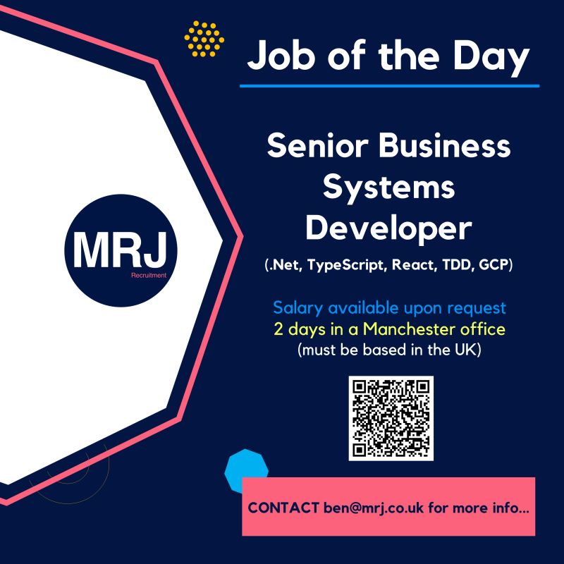 MRJ Recruitment on LinkedIn: #typescript #react #tdd #gcp MRJ Recruitment on LinkedIn: #typescript #react #tdd #gcp