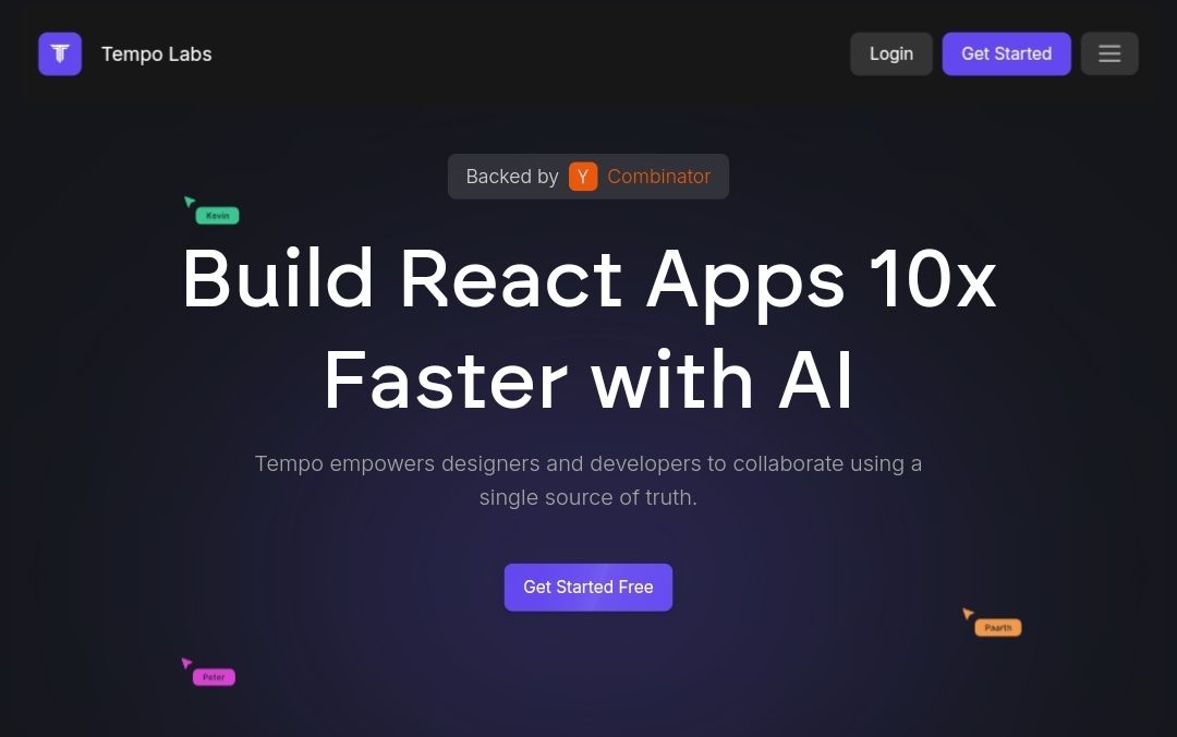 Tempo (YC S23) helps teams build React apps much faster with AI. Their ... Tempo (YC S23) helps teams build React apps much faster with AI. Their ...