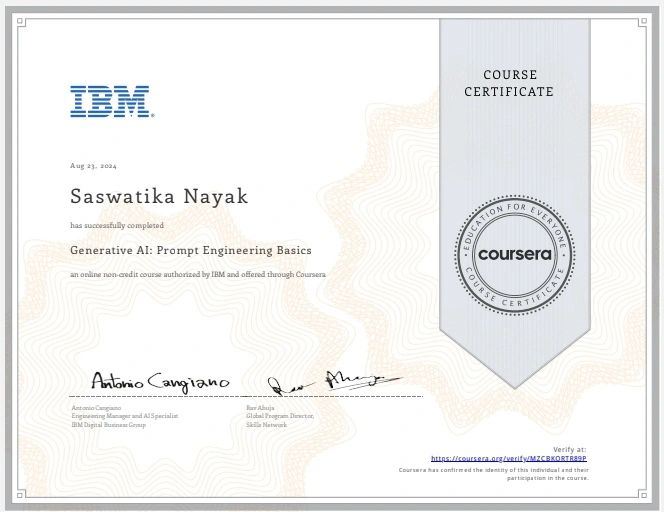 Saswatika Nayak on LinkedIn: #generativeai #promptengineering #ai # ... Saswatika Nayak on LinkedIn: #generativeai #promptengineering #ai # ...