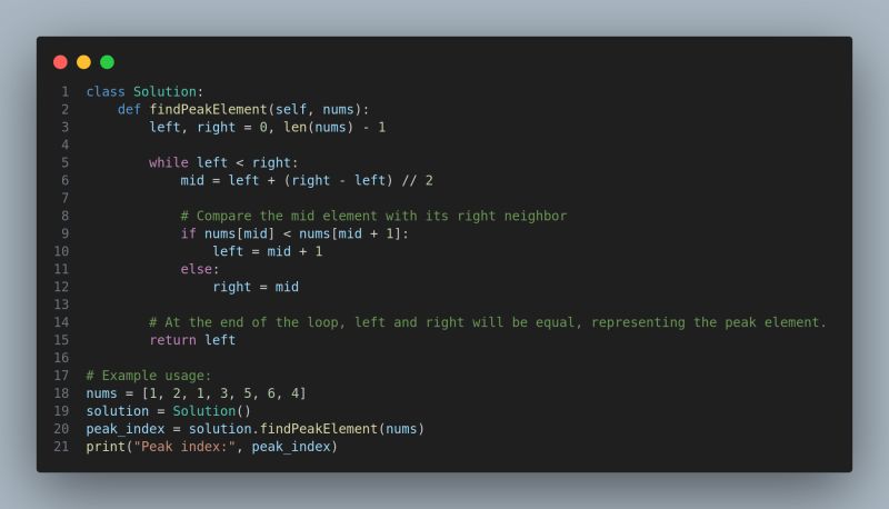 LeetCode challenge: Find Peak Element | Rahman Azizur posted on the ... LeetCode challenge: Find Peak Element | Rahman Azizur posted on the ...