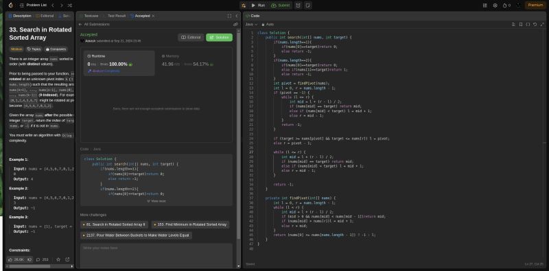 Aakash Sriram on LinkedIn: Day 12 of sharing my LeetCode journey ... Aakash Sriram on LinkedIn: Day 12 of sharing my LeetCode journey ...
