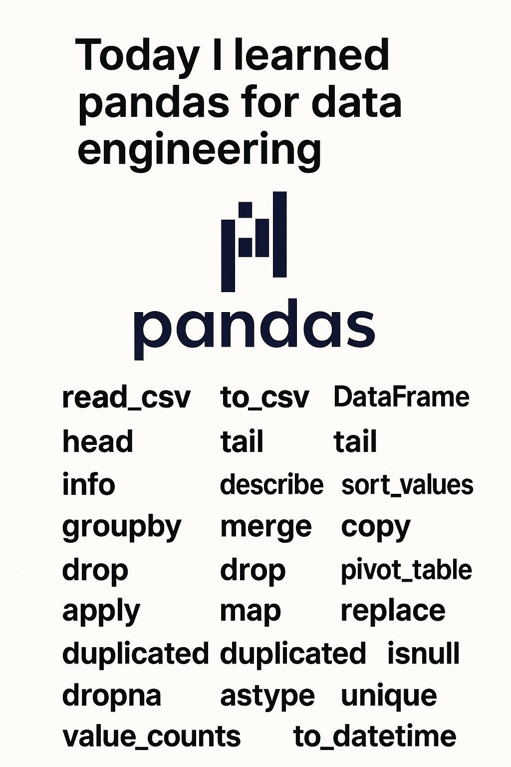 #dataengineering #pandas #python #datascience #learningjourney ... #dataengineering #pandas #python #datascience #learningjourney ...