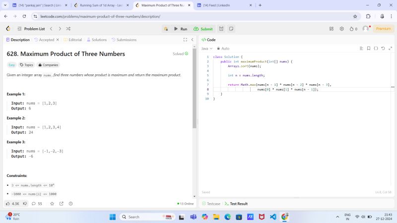 Aditi Gupta on LinkedIn: #60daysofleetcode #codingthinker #dsa #java Aditi Gupta on LinkedIn: #60daysofleetcode #codingthinker #dsa #java