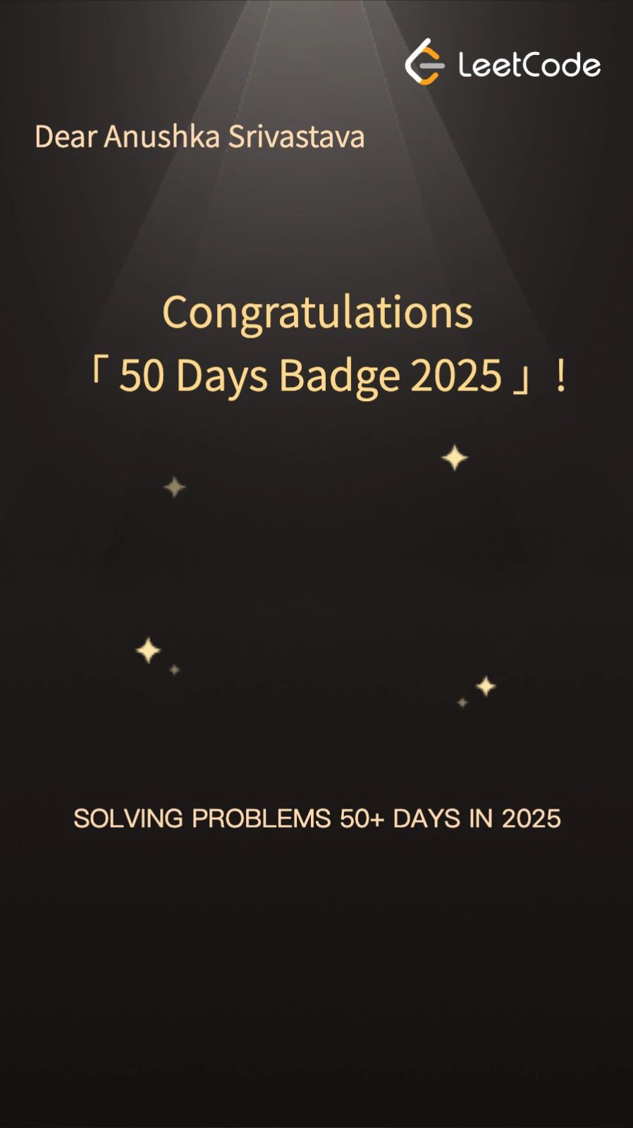 #100daysofcode #leetcode #dsa #codingjourney #problemsolving | Anushka ... #100daysofcode #leetcode #dsa #codingjourney #problemsolving | Anushka ...