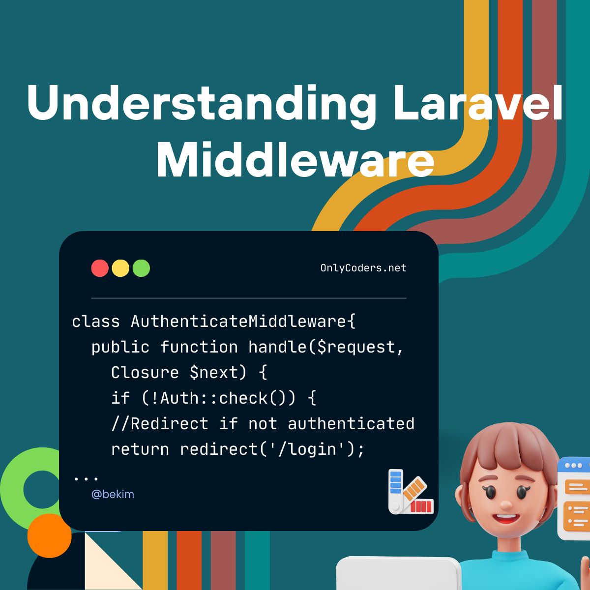 Learn Laravel Middleware with Bekim Fetahu | OnlyCoders.net posted on ... Learn Laravel Middleware with Bekim Fetahu | OnlyCoders.net posted on ...