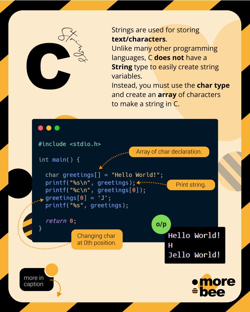 more bee on LinkedIn: #cprogramming #codingbasics #learntocode # ... more bee on LinkedIn: #cprogramming #codingbasics #learntocode # ...