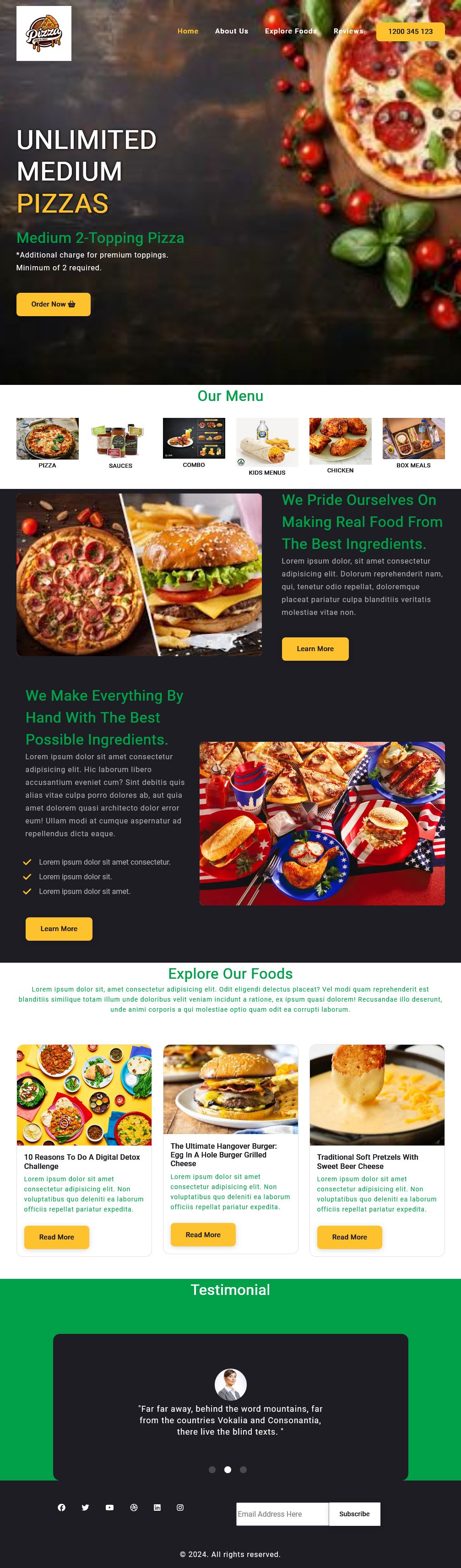 Syed Omer Shariar Sami on LinkedIn: Pizza Website with HTML5, CSS3 ... Syed Omer Shariar Sami on LinkedIn: Pizza Website with HTML5, CSS3 ...