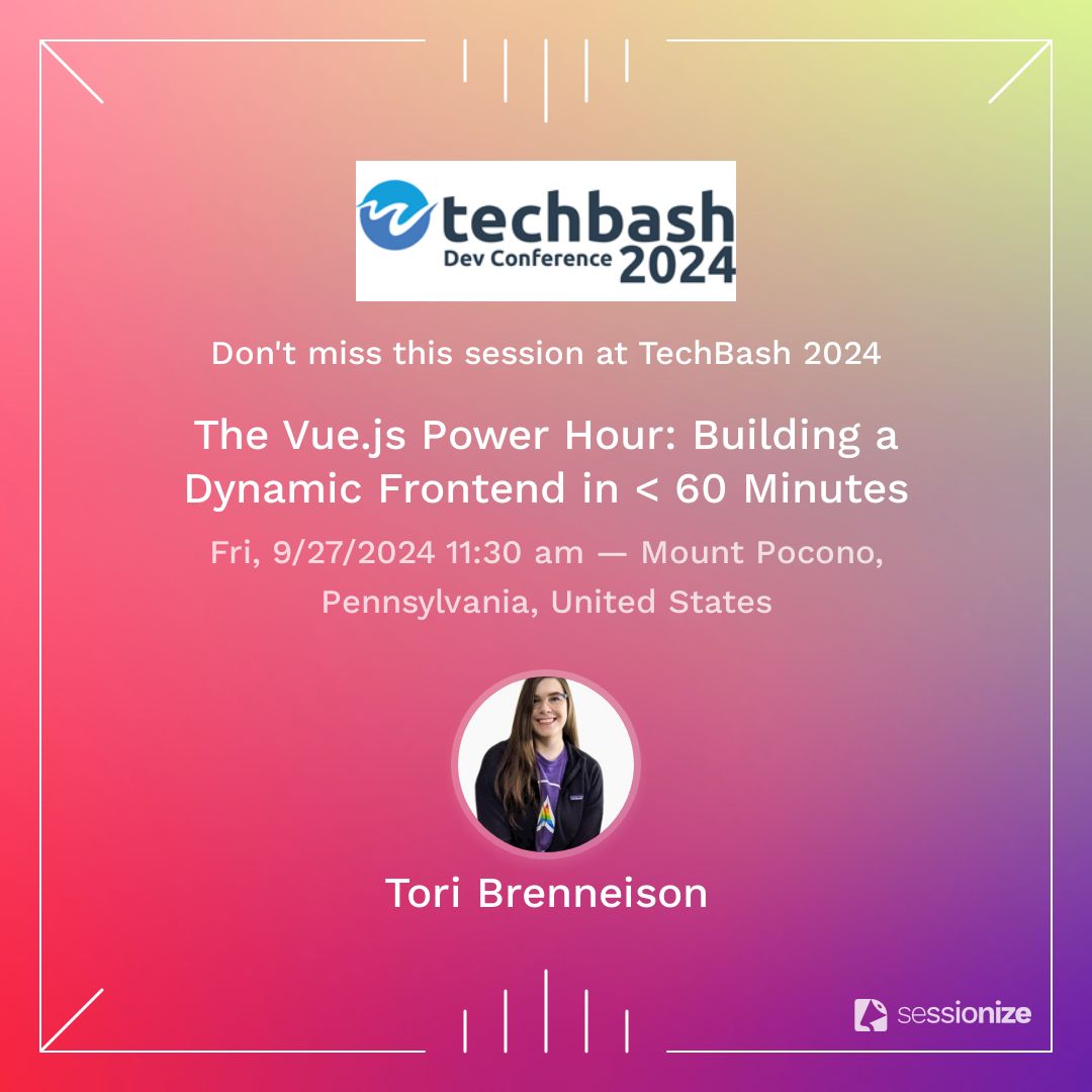 TechBash Foundation on LinkedIn: #techbash #vuejs #webdev #javascript # ... TechBash Foundation on LinkedIn: #techbash #vuejs #webdev #javascript # ...