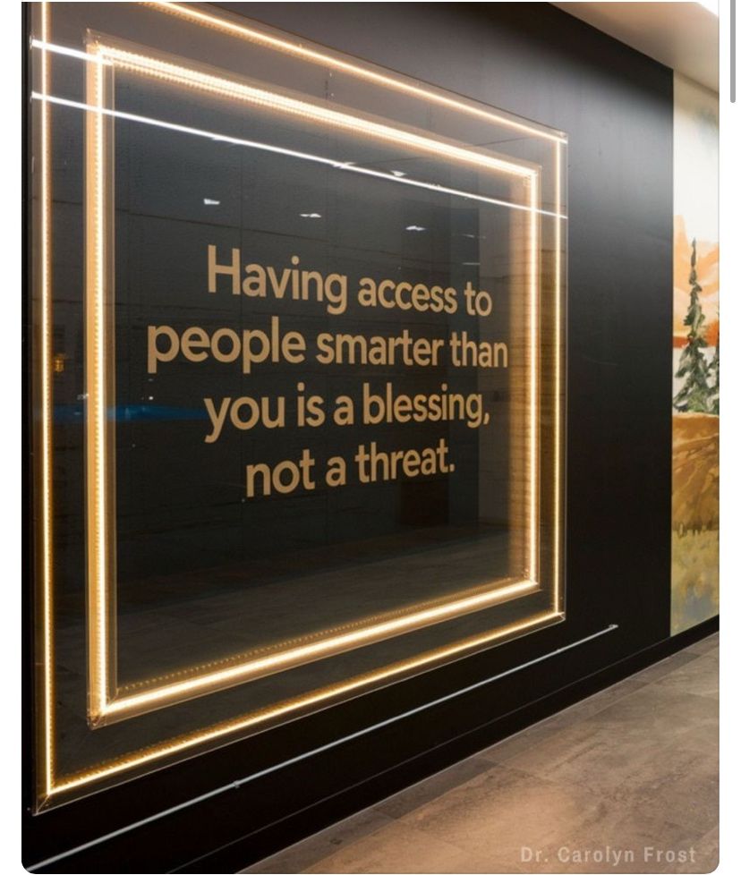 Success isn't about being the smartest. It's about who you surround ... Success isn't about being the smartest. It's about who you surround ...
