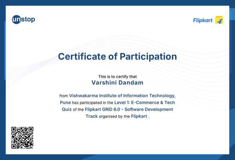 Varshini Dandam on LinkedIn: #flipkartgrid #innovationchallenge # ... Varshini Dandam on LinkedIn: #flipkartgrid #innovationchallenge # ...