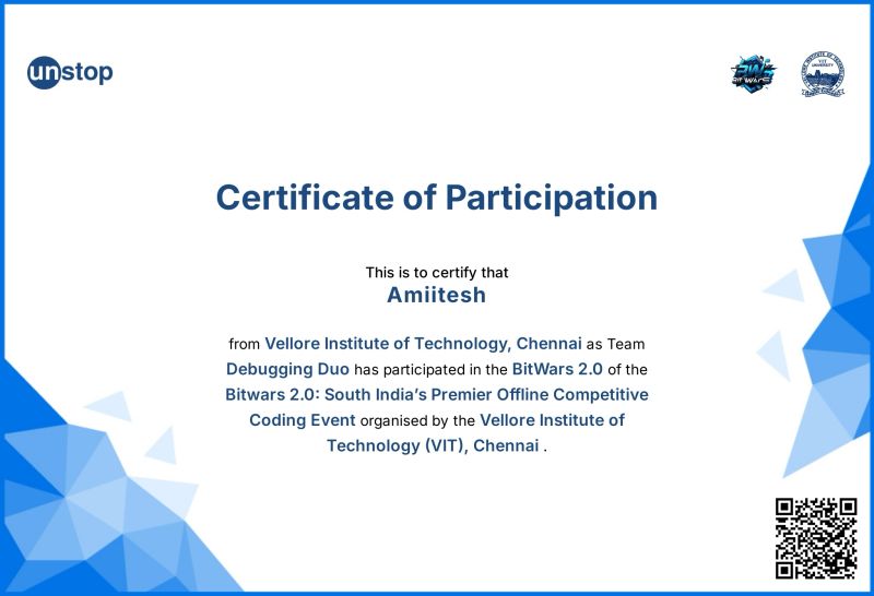 Amiitesh Pradeep Kumar on LinkedIn: #hackathon #codinglife #teamwork # ... Amiitesh Pradeep Kumar on LinkedIn: #hackathon #codinglife #teamwork # ...