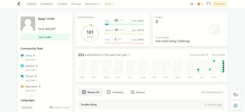 #milestone #leetcode #codingdaybyday #coding #dss | Balaji G #milestone #leetcode #codingdaybyday #coding #dss | Balaji G